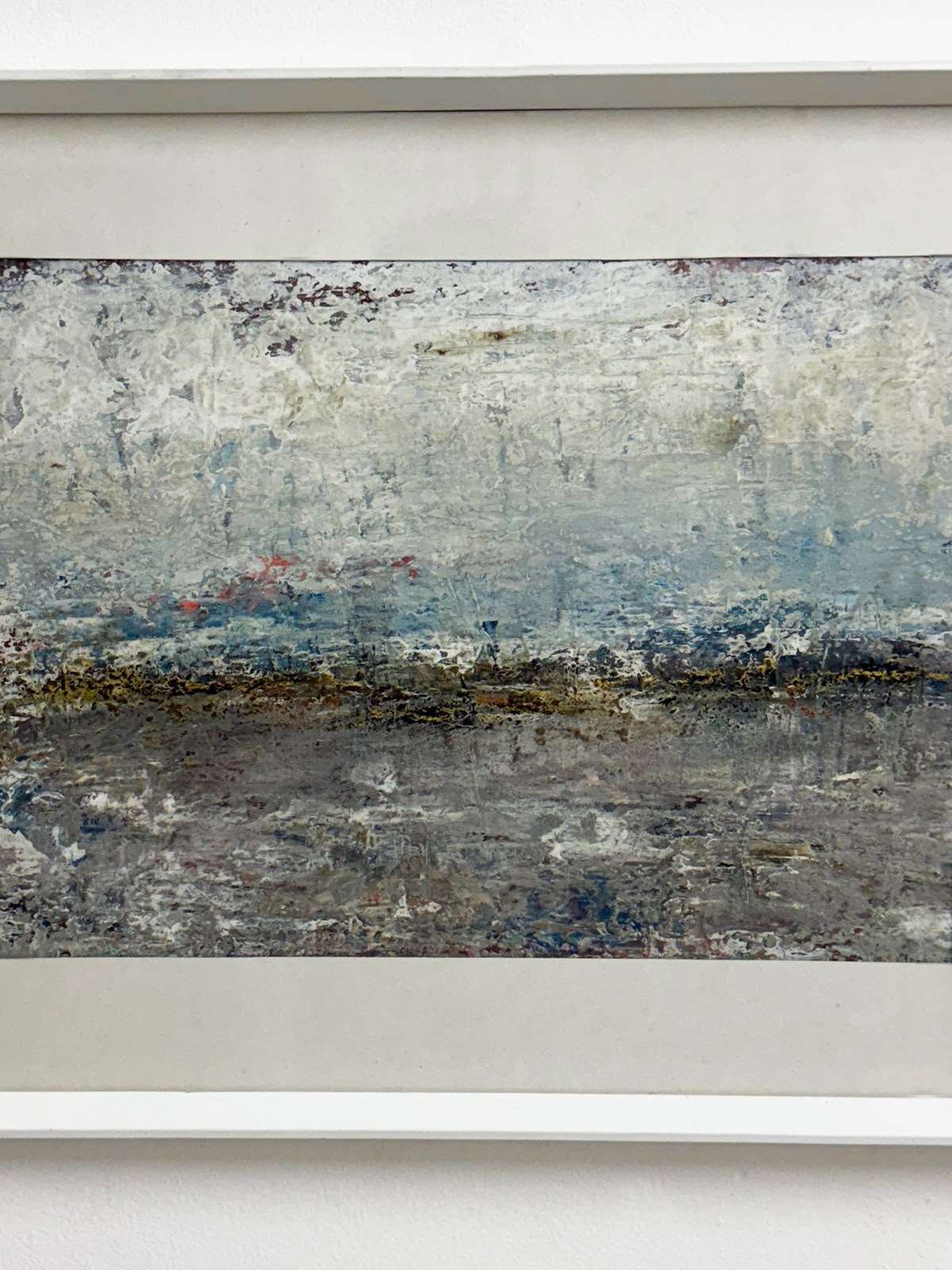 Vintage Nordic Landscape – Abstract Textured Oil Painting In Soft Tones ...