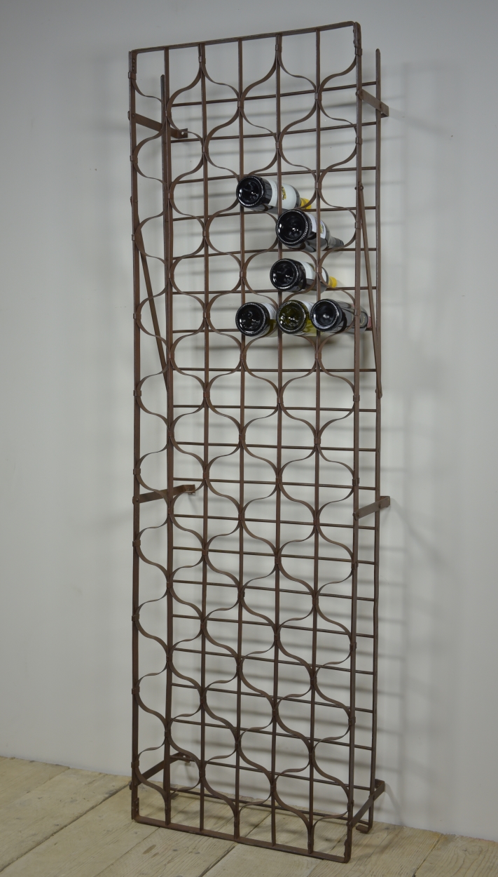 Antique wrought iron wine racks - The Hoarde Vintage