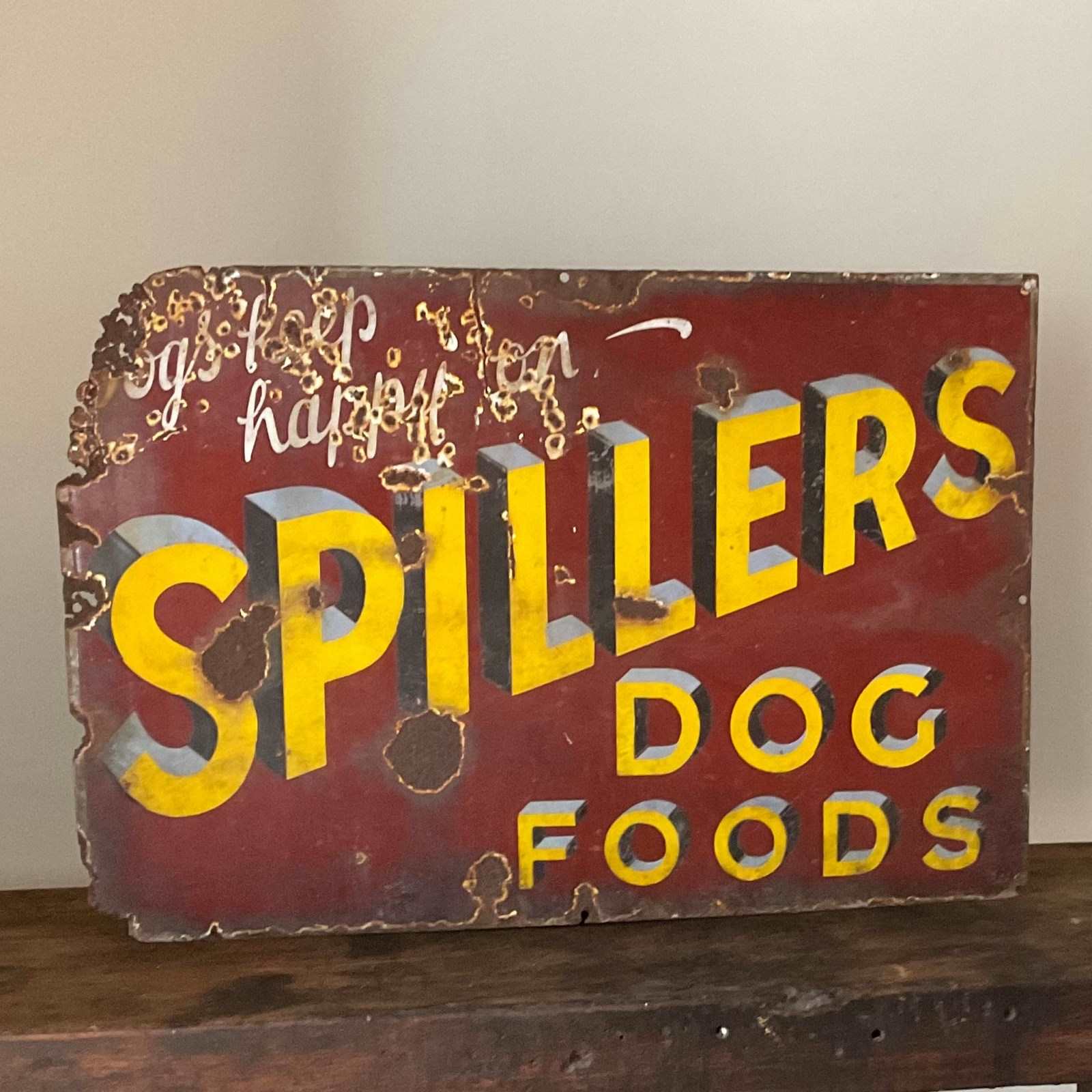 Dog Food Sign