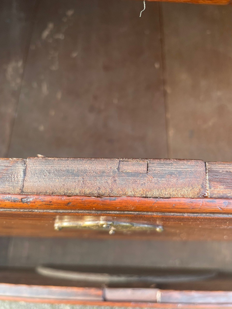 Antique 18Th Century Burr Walnut Chest Draws - The Hoarde Vintage